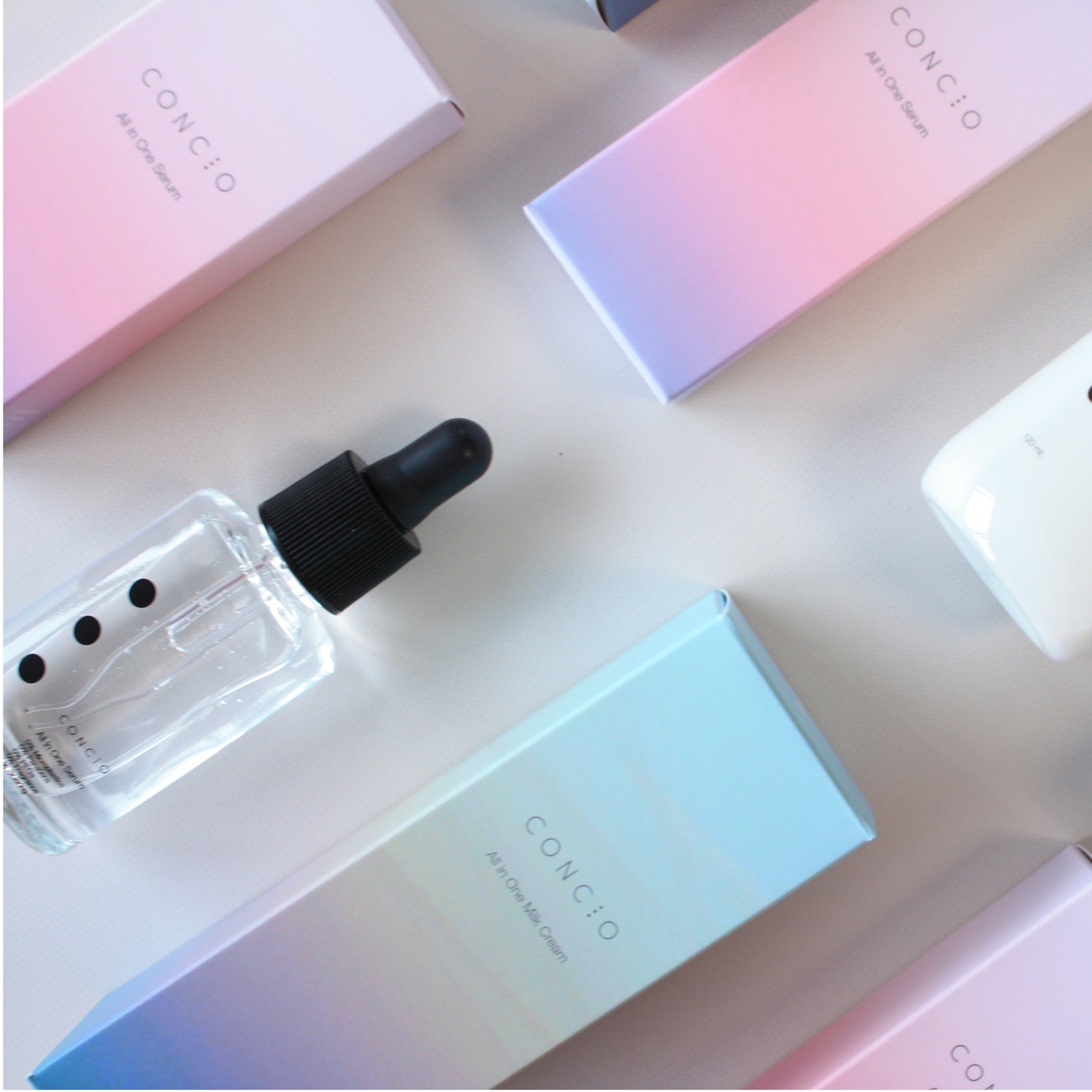 CONCIO All in One Milk Cream & Serum Set（約2ヶ月分）